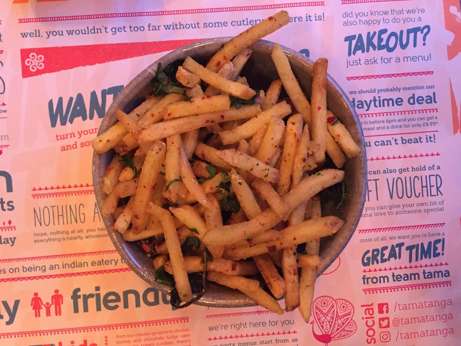 Bella and Robot: Food review: Tamatanga Indian Birmingham