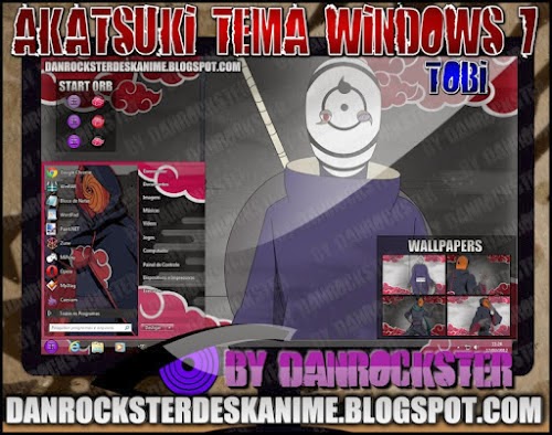 [Theme Windows 7] Tobi Akatsuki