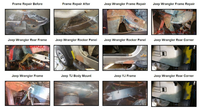 Jeep Wrangler Frame Rust Repair