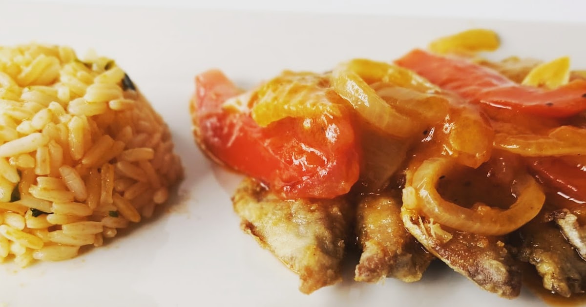 Na Cozinha da Xu: Petinga Frita com Molho de Escabeche