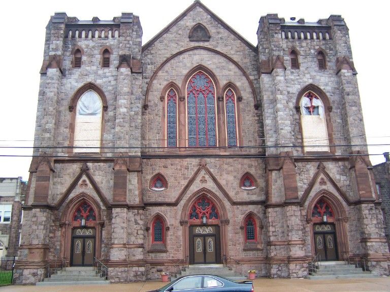 Macks Truck of Wisdom: Immaculate Conception Church, The Burg.