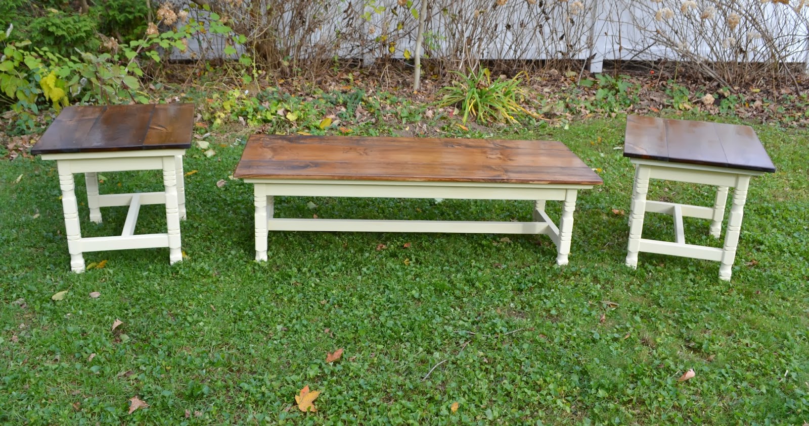 Heir and Space: A Farmhouse Coffee Table Set