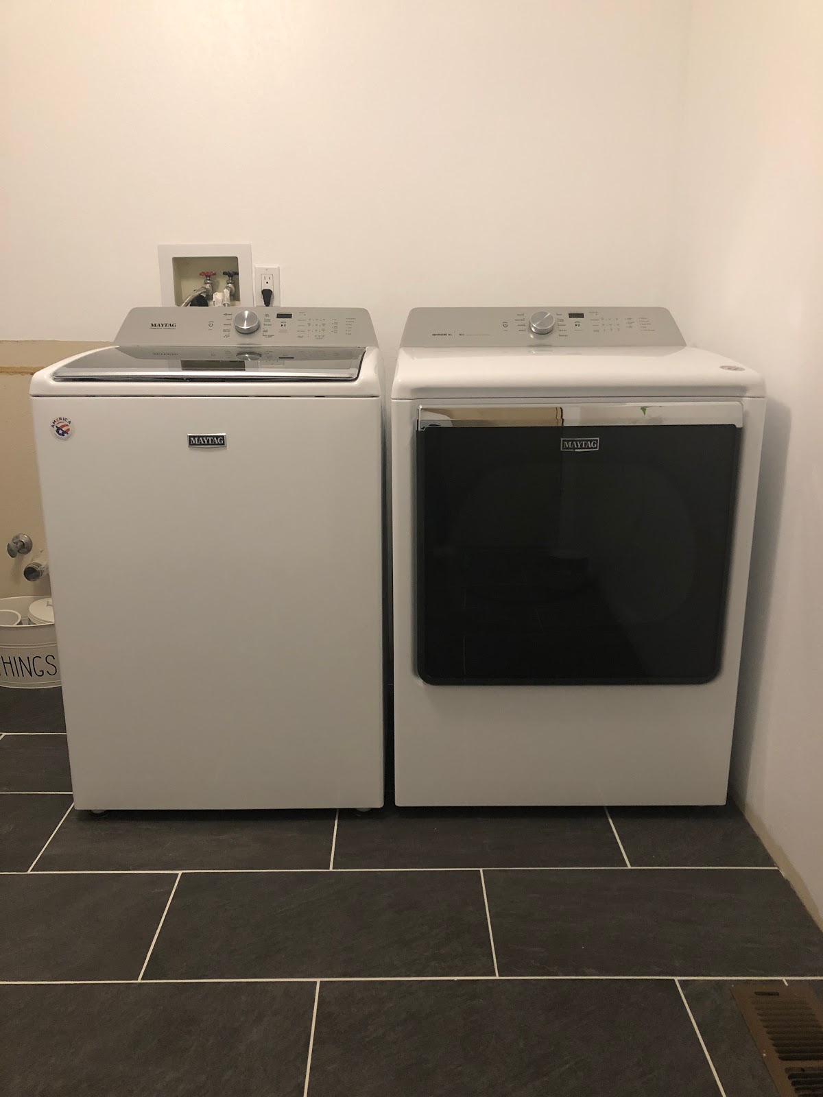 How to Tile a Laundry Room Floor - The Kane Five