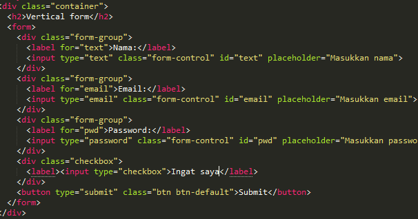 Learn Coding: BS Forms and Inputs (NT)
