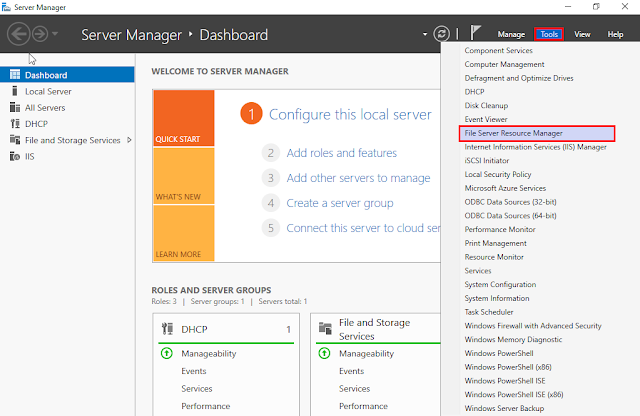 Konfigurasi Storage Reports - TutorIT