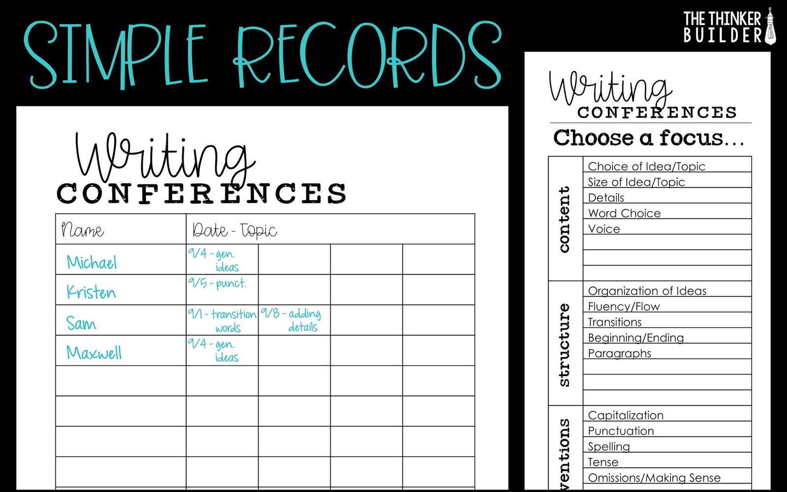 How to Have Successful Writing Conferences with Student Writers