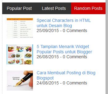 Cara Membuat Random Posts dengan Gambar Thumbnail di Sidebar Blog ...