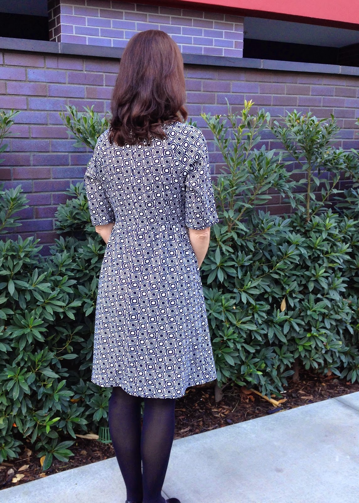 Made by a Fabricista: Franken-pattern Skater Dress by Diane