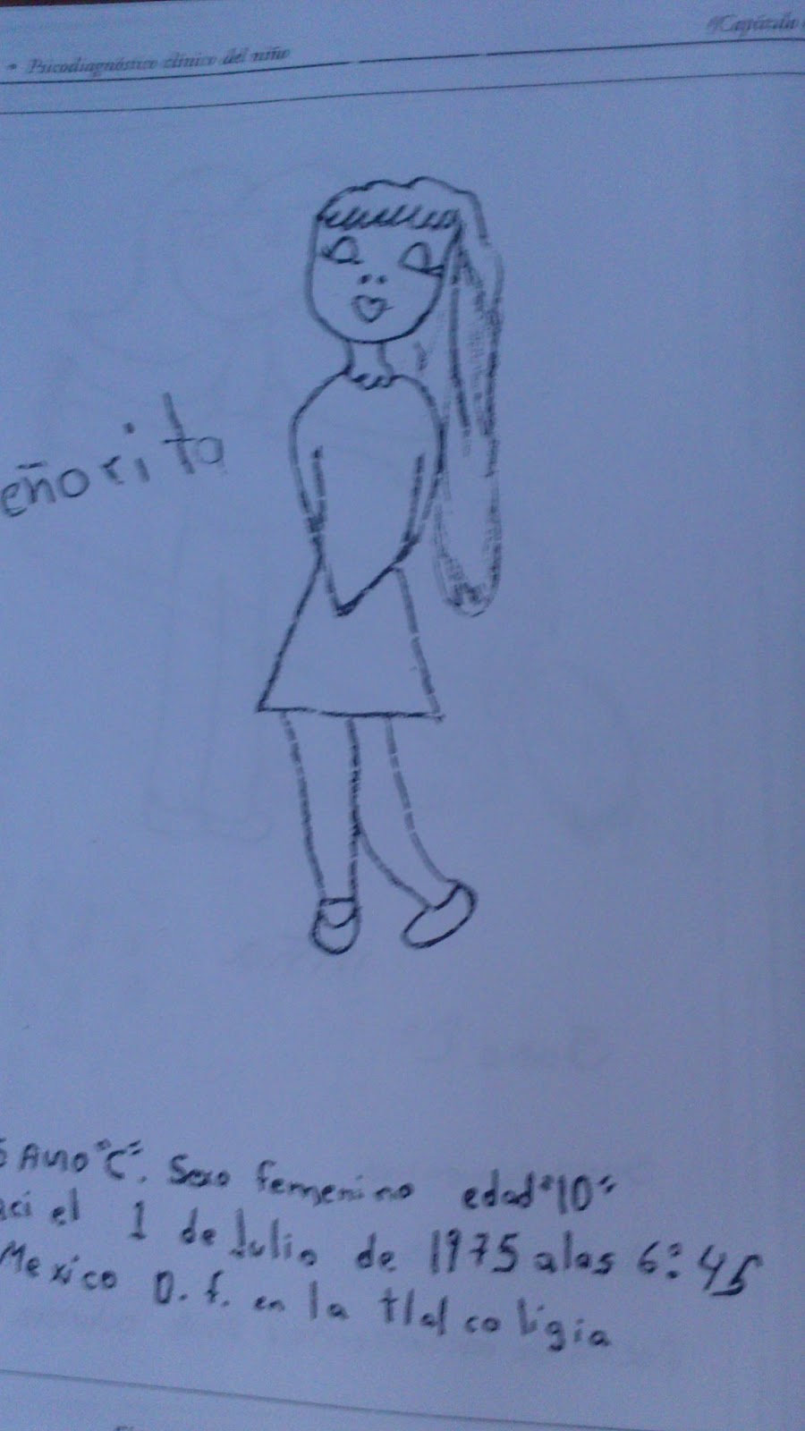 Prueba del dibujo de la Figura Humana de Koppitz