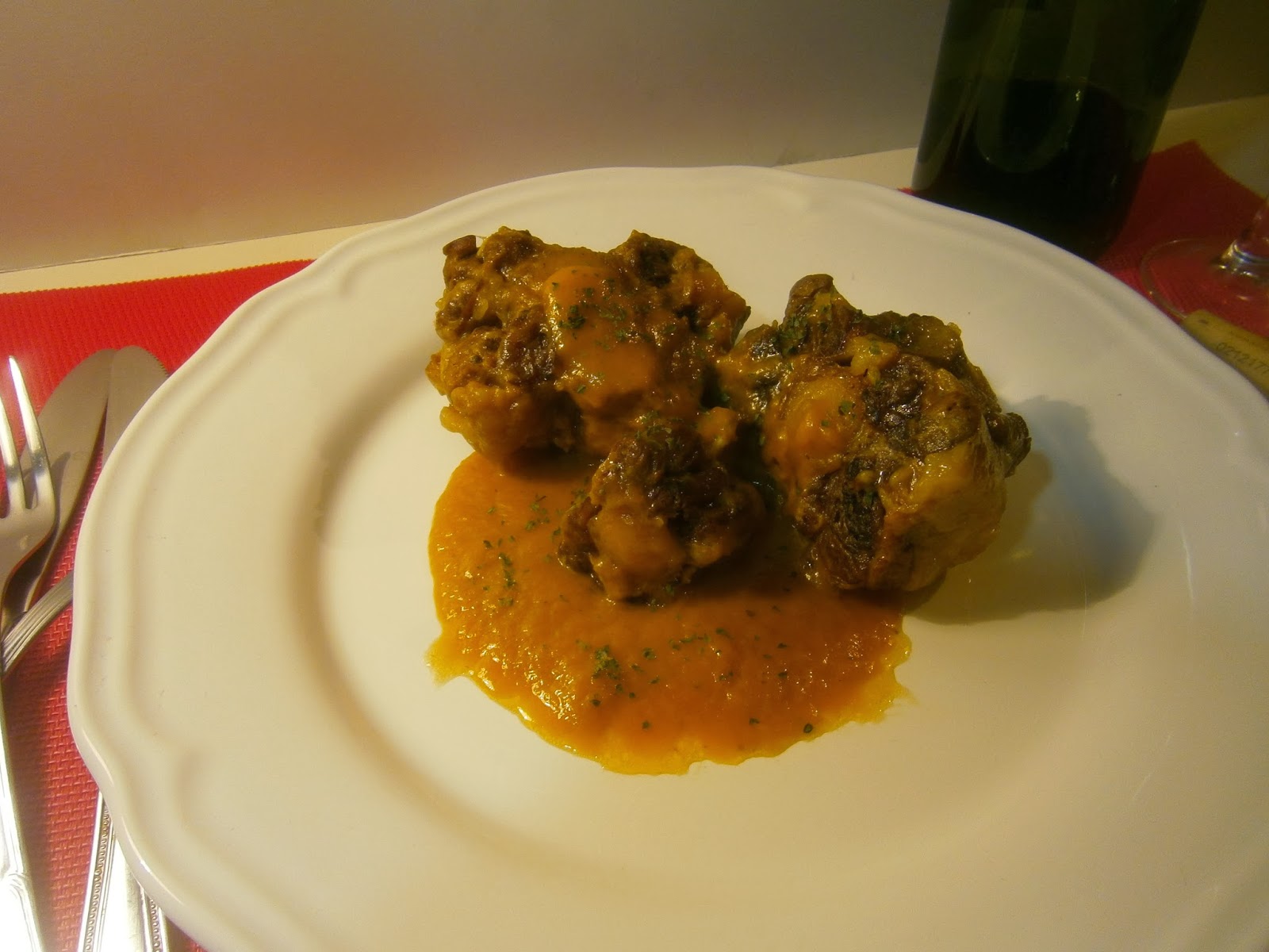 Rabo de toro guisado.