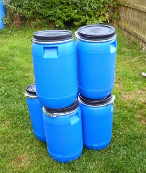 An English Homestead: Storage Barrels