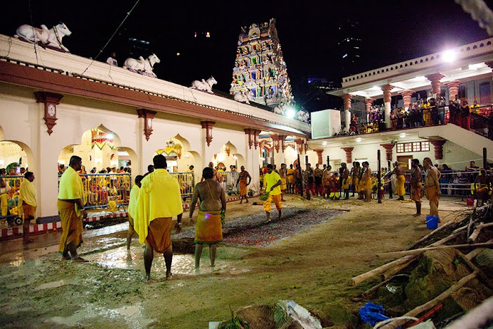 postcards from singapore: theemithi : hindu fire walking festival