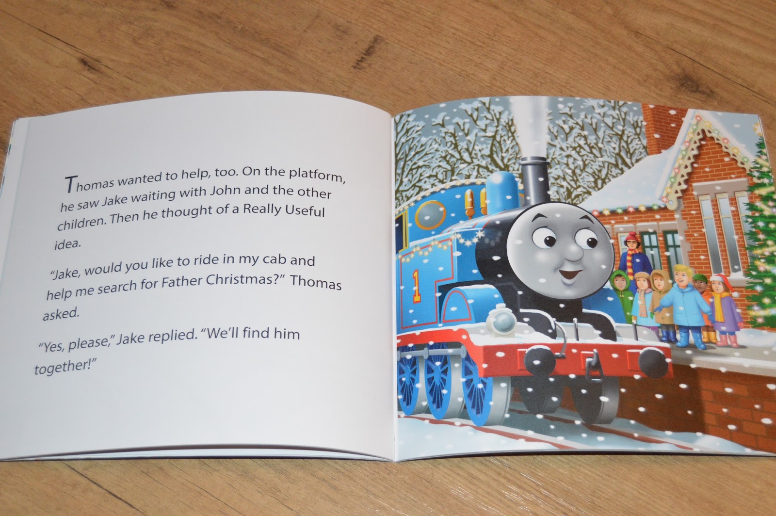 Playdays and Runways: Thomas & Friends Personalised Christmas Book Review
