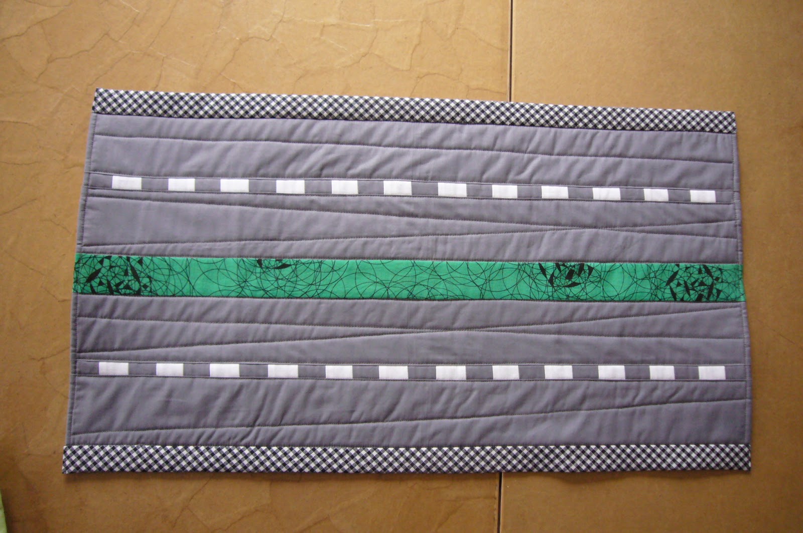 3patchcrafts: Highway table runner tutorial