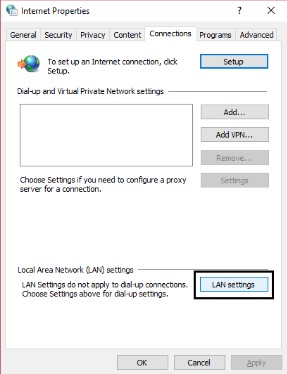 Perbaikan Internet Options Menu LAN Nonaktif dan Browser Tidak Connect ...