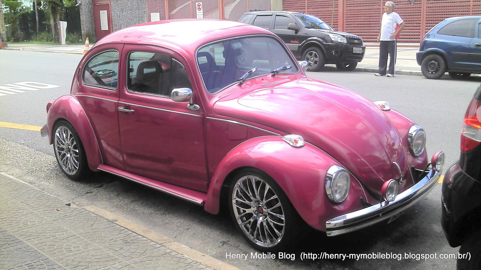 Henry Mobile Blog: VW Sedan Rosa pérola