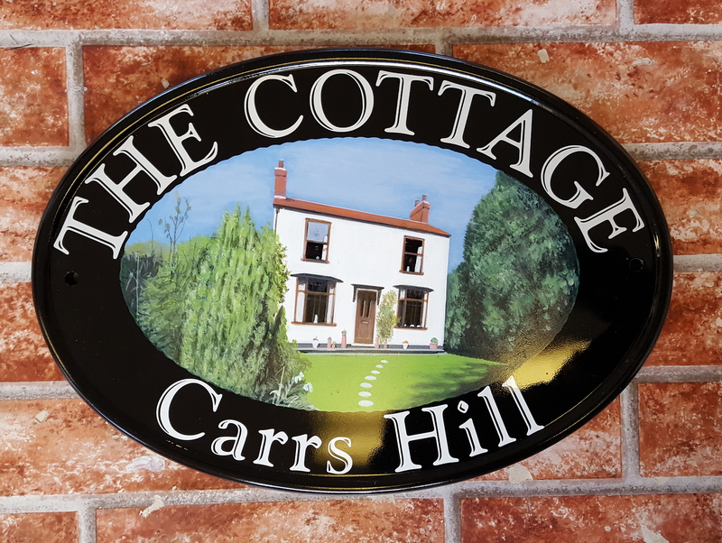 Pictorial House Signs from Yoursigns Ltd