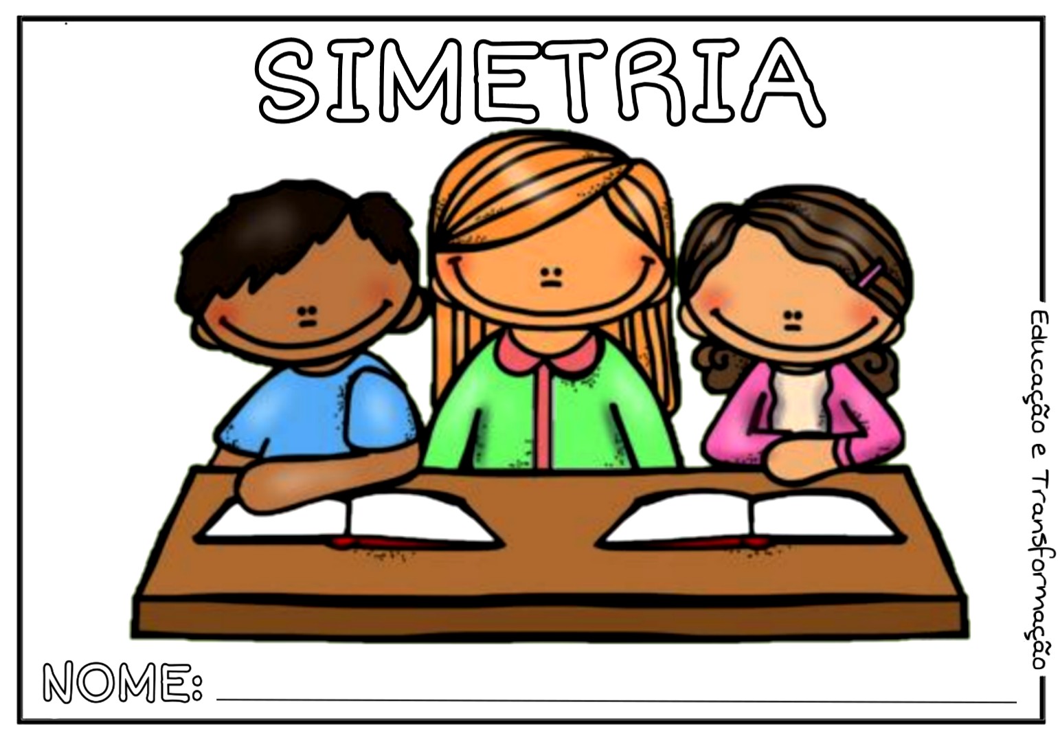 Simetria Caderno com atividades para trabalhar simetria: - ATIVIDADES ... Simetria Caderno com atividades para trabalhar simetria: - ATIVIDADES ...