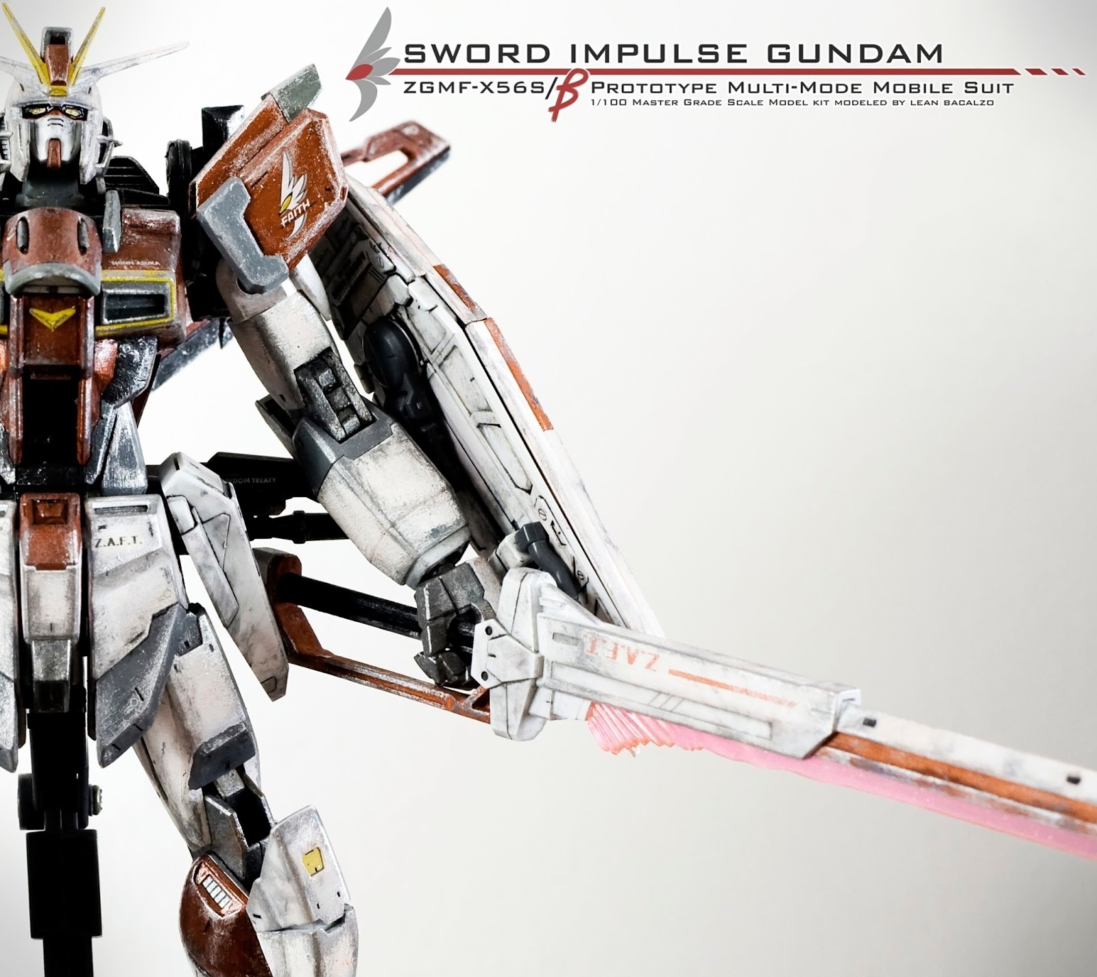 Painted Build: MG 1/100 Sword Impulse Gundam