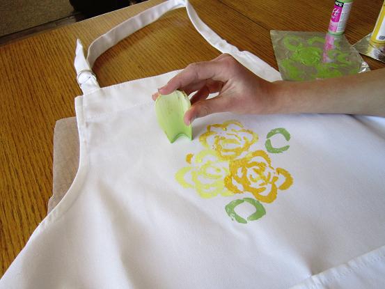 Miss Abigail's Hope Chest: Celery Rose Printing