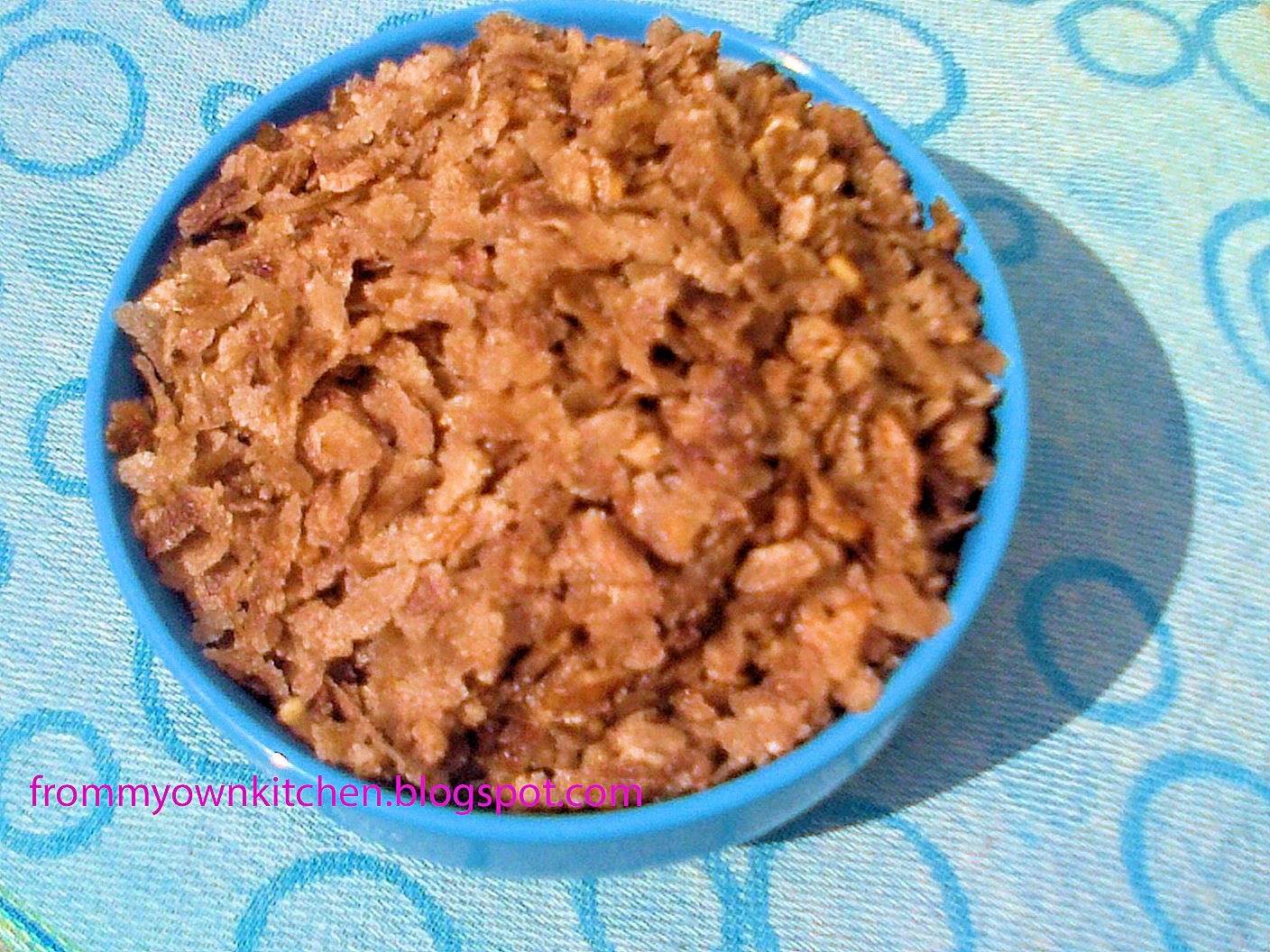 From My Own Kitchen: Aval/Beaten Rice Flakes Roasted