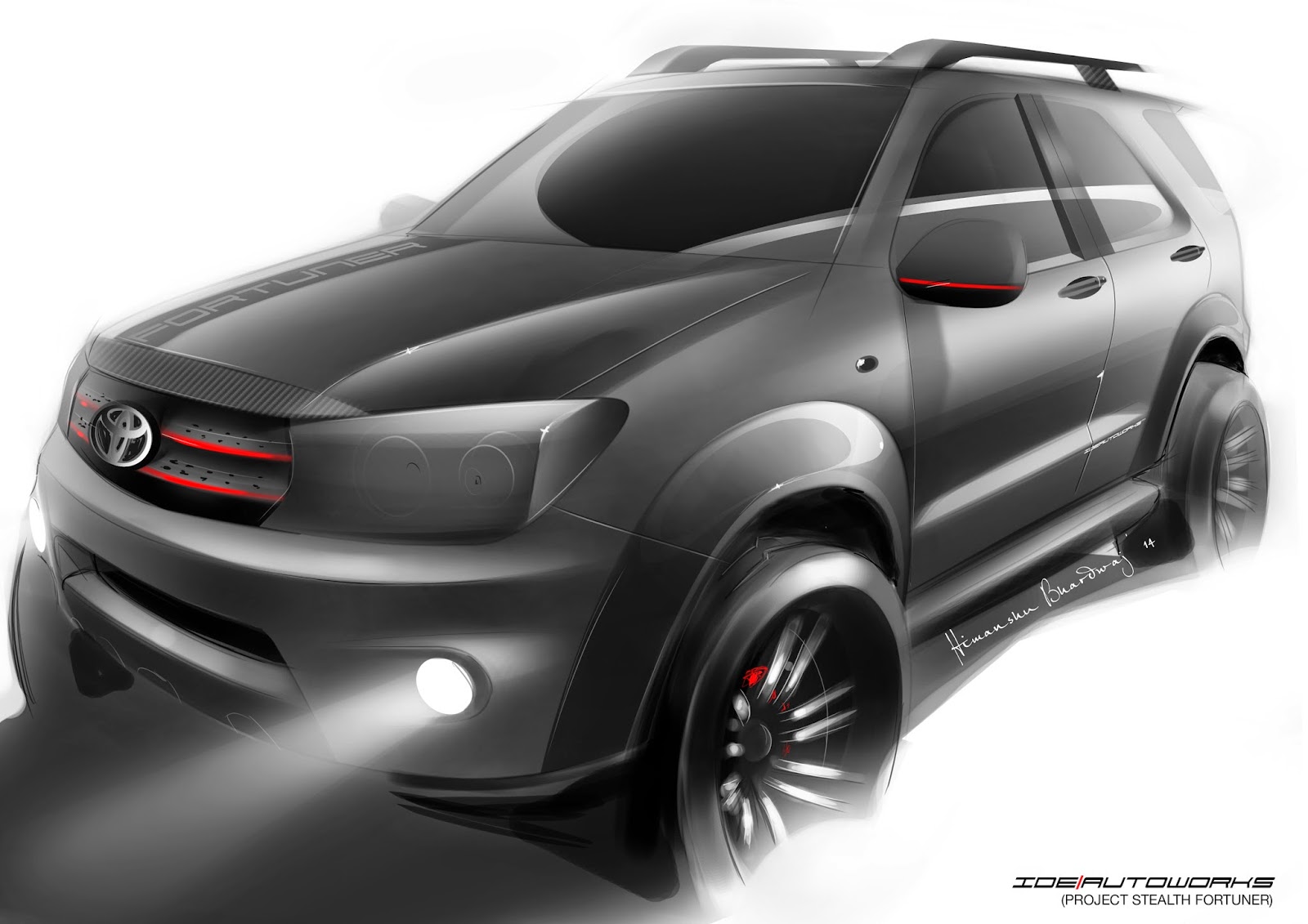 Project Stealth Fortuner: Design Story | IDE Autoworks
