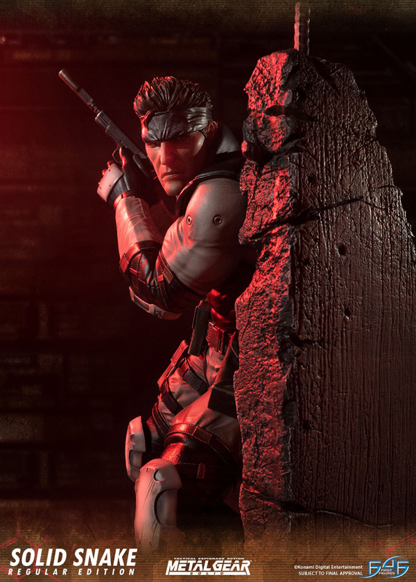 Metal Gear Solid - Solid Snake statue (First 4 Figures)