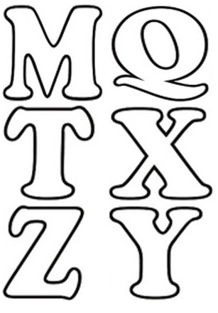 MINISTÉRIO INFANTIL SEMEANDO A SALVAÇÃO: Modelos de Letras