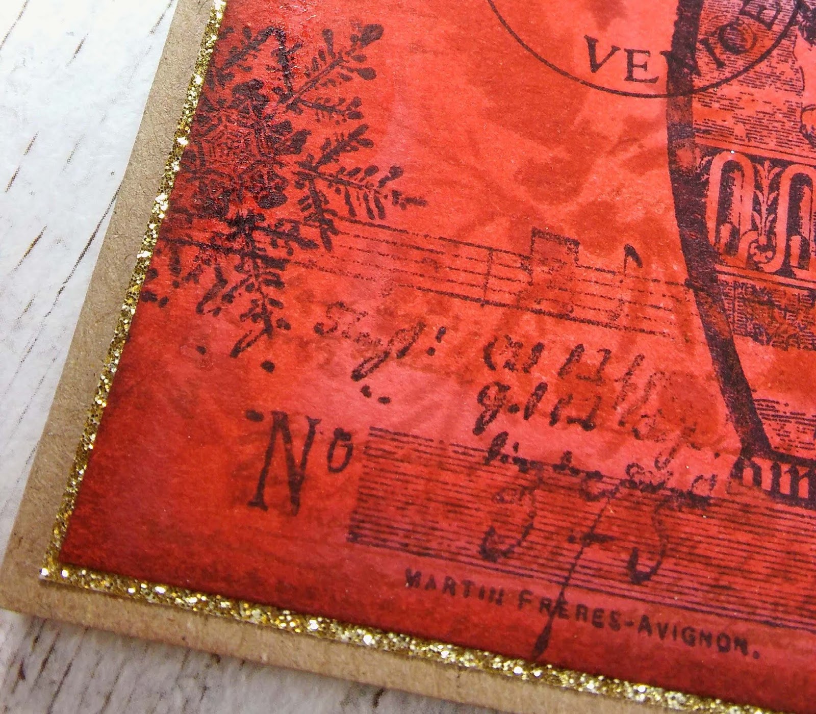 Paperwishesbyamanda: Red Distress Ink Christmas Cards