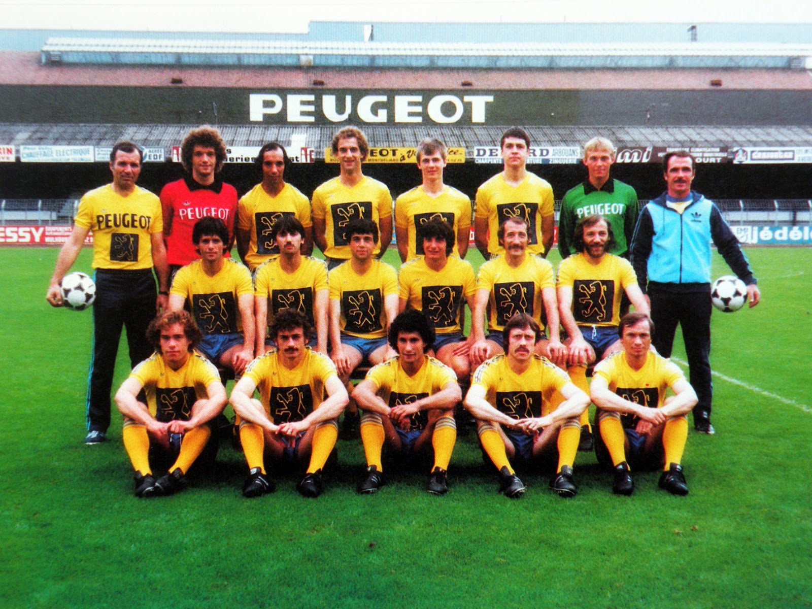 F.C SOCHAUX-MONTBELIARD 1980-81.