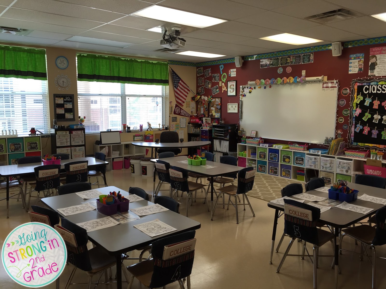 Going Strong in 2nd Grade: My Classroom