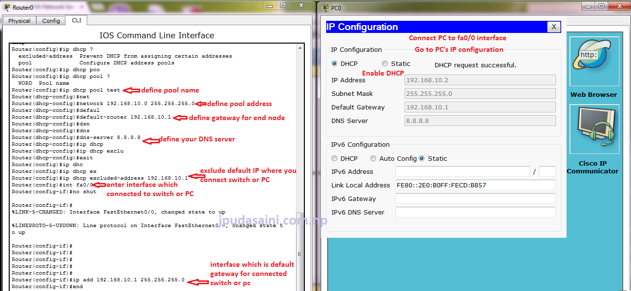 Cisco Router A Dhcp Server