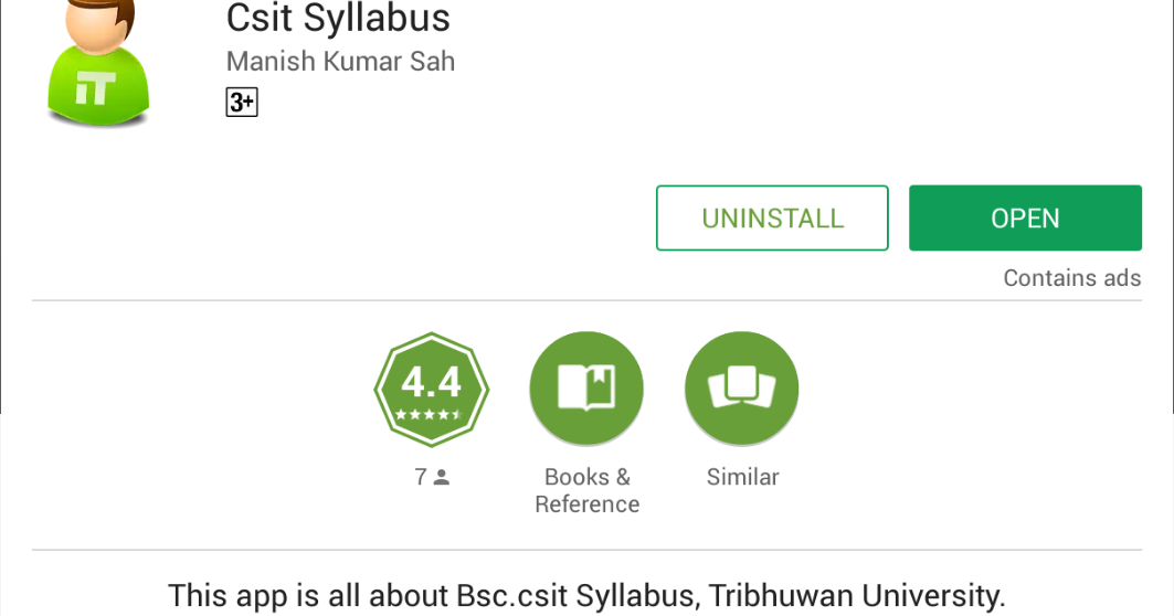 App Review : Csit Syllabus ~ Bsc CSIT Blog