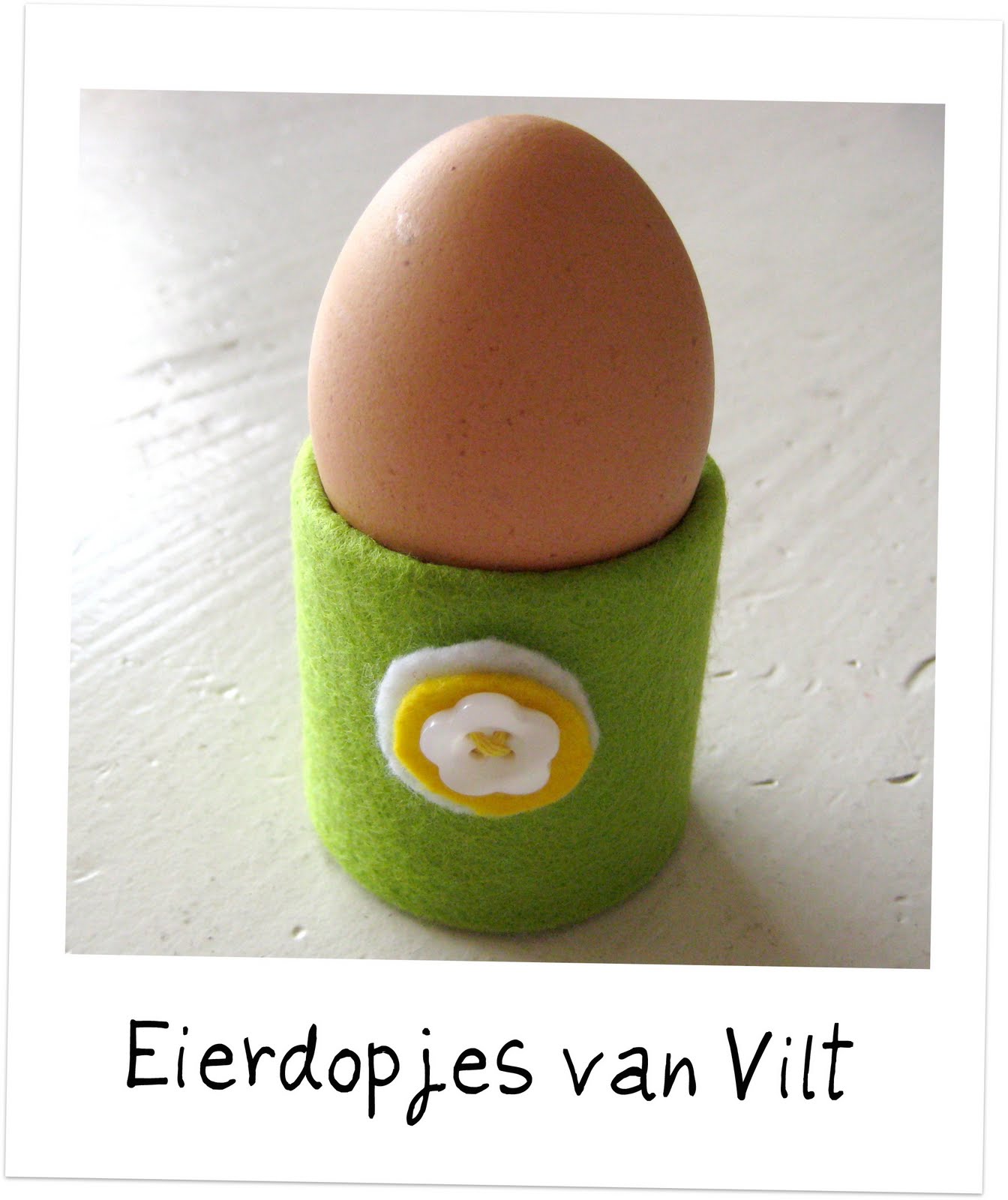 By MiekK: Zelf Maken: Eierdopjes van Vilt