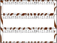 Other Zebra name tags