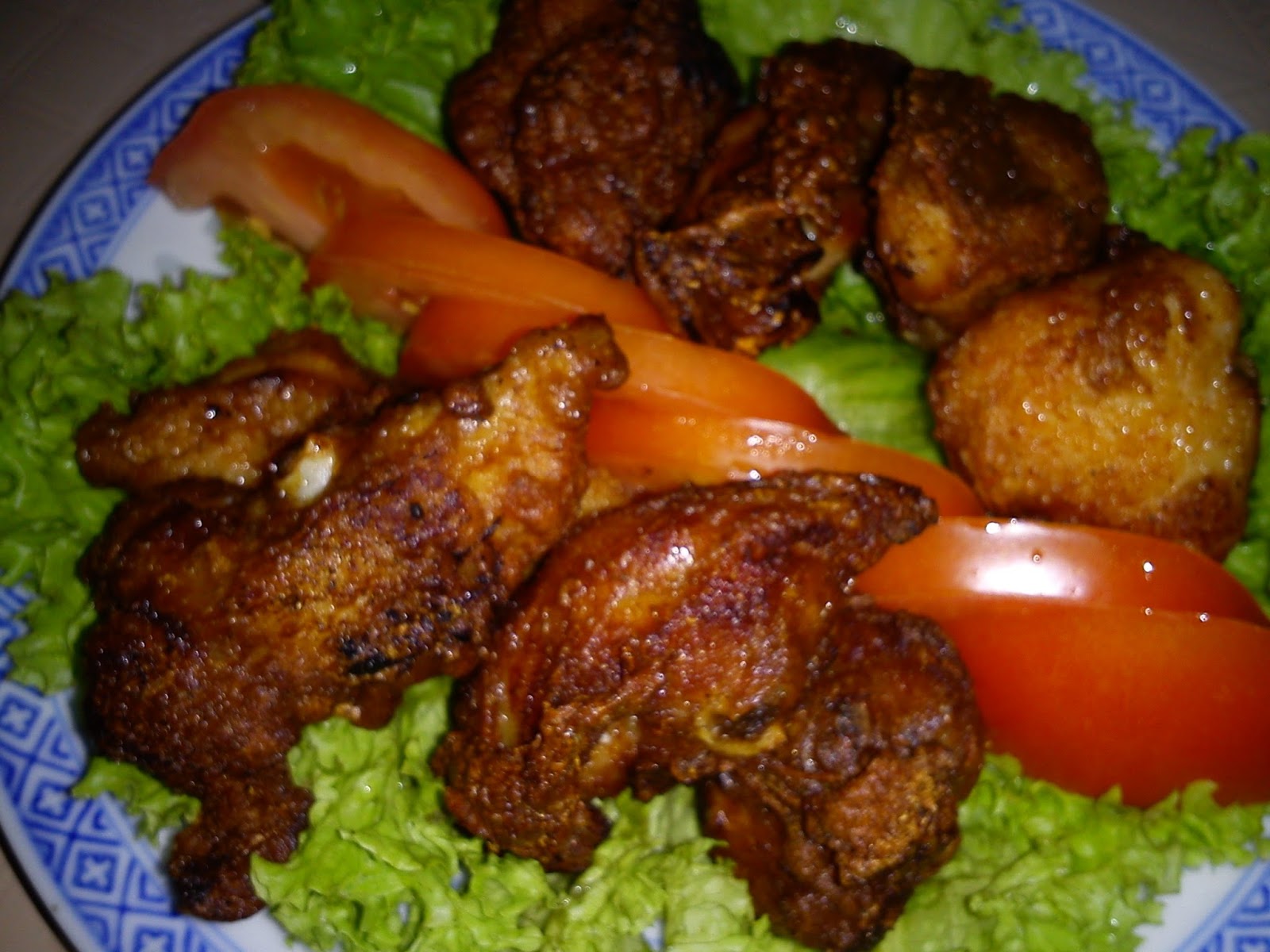 Cooking Pleasure: FRIED BELACAN CHICKEN
