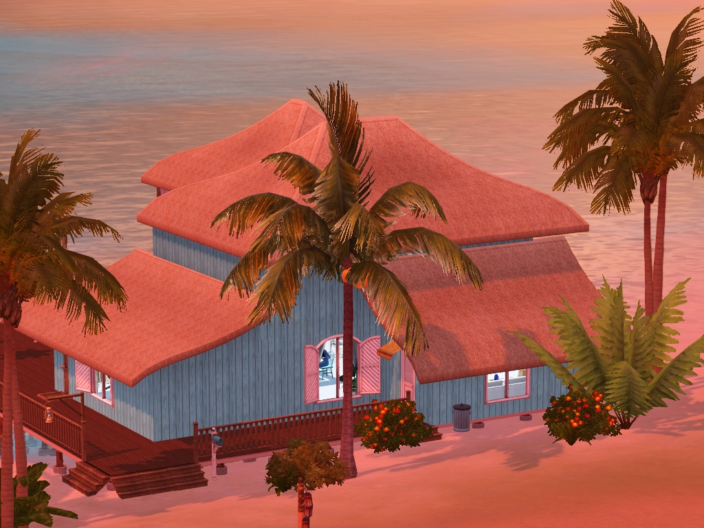 Light Sand - House The Sims 3 - Via Sims