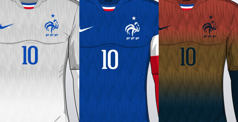 Modern France Euro 2016 Concept Kits by Franco - Footy Headlines