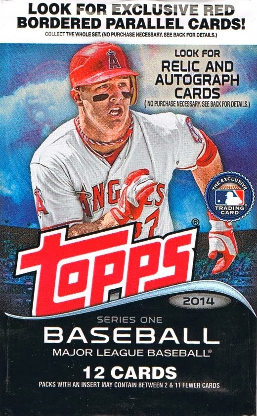 Baseball Card Pack A Day: 2014 Topps Series One