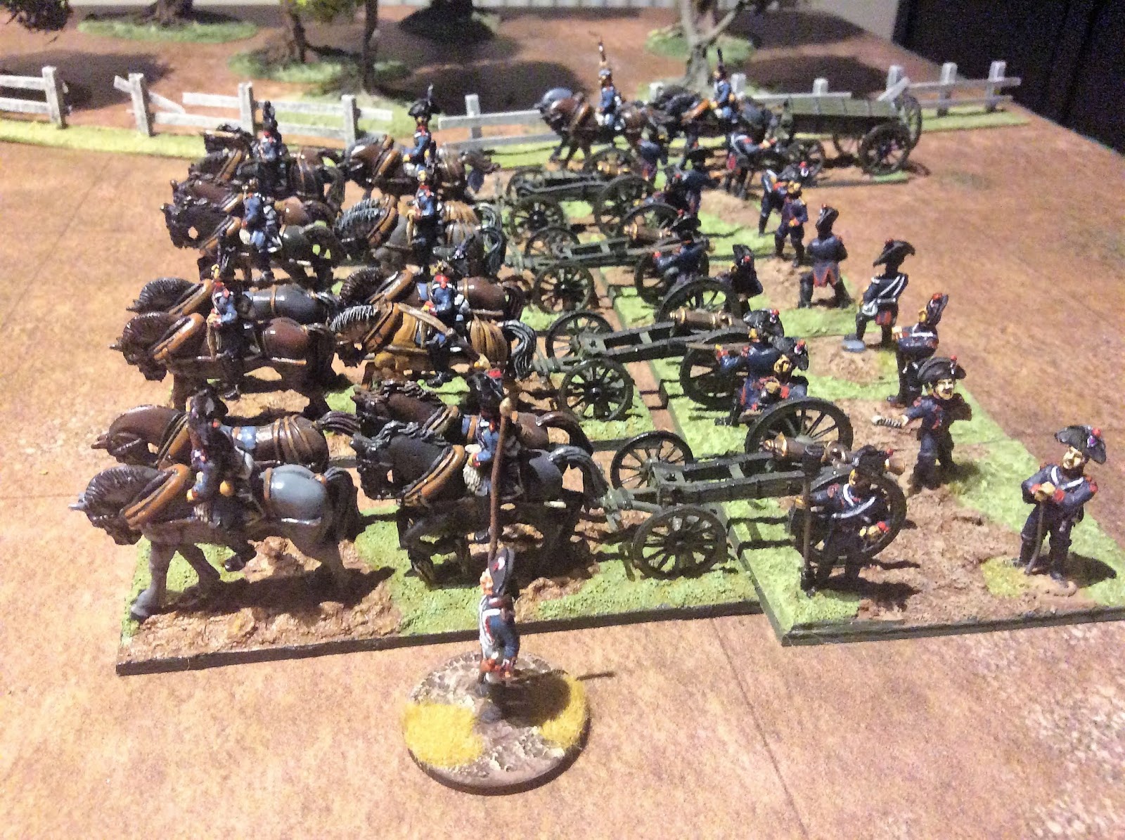 The Northumbrian Wargamer.: Column vs line, Sharp practice 2