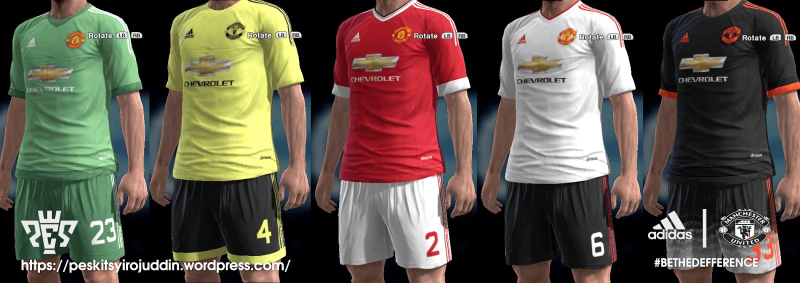 SANTARA PES: PES 2013 Manchester United Kits Update 2015-2016 by ...