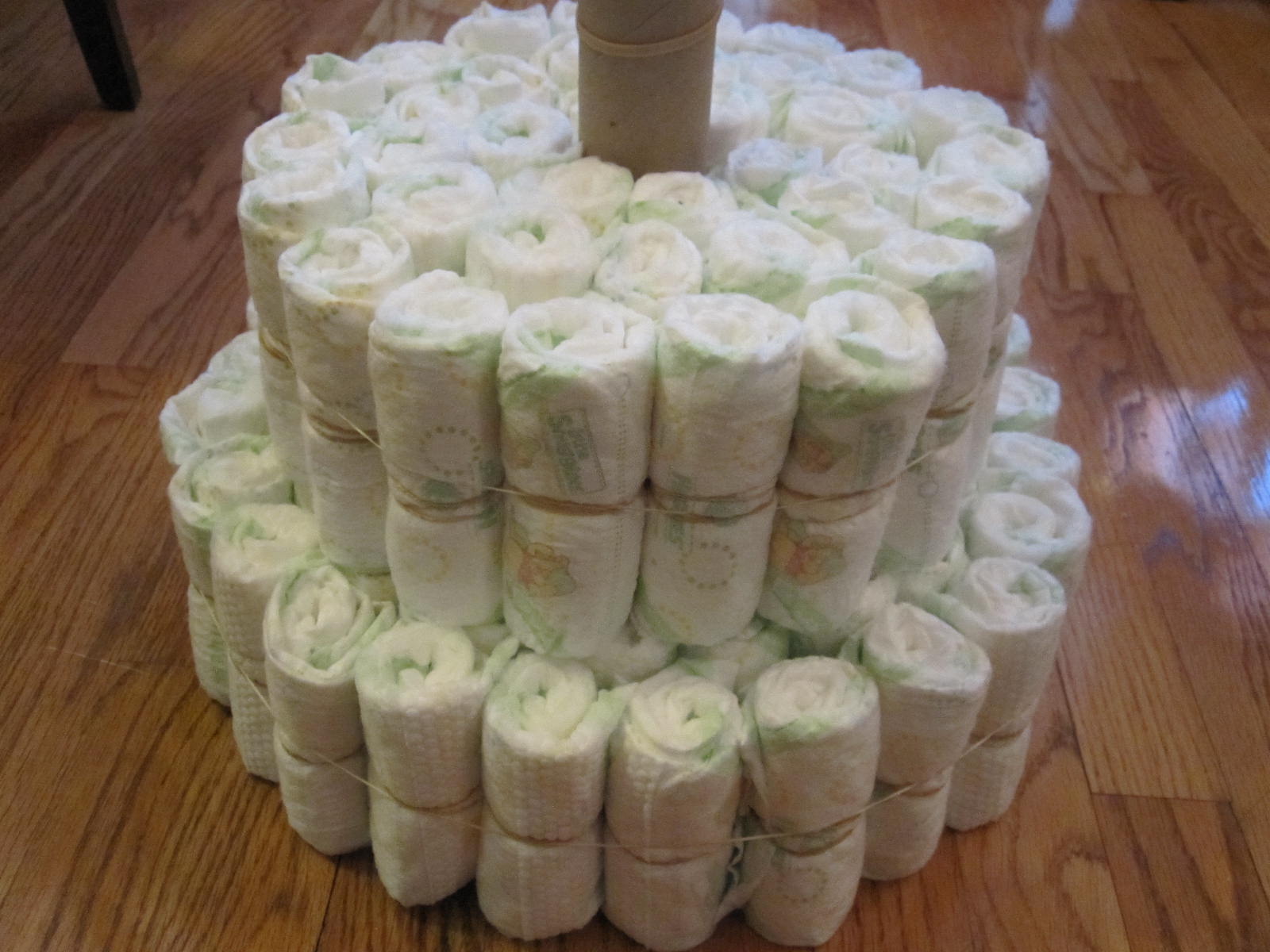 Eat with Grace: Diaper Cake Tutorial