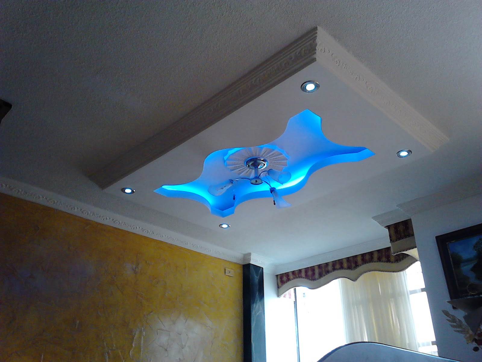 ARTE Y LUJO DECORACIONES: ACABADOS EN ESTUCO VENECIANO CON FIGURA EN TECHOS