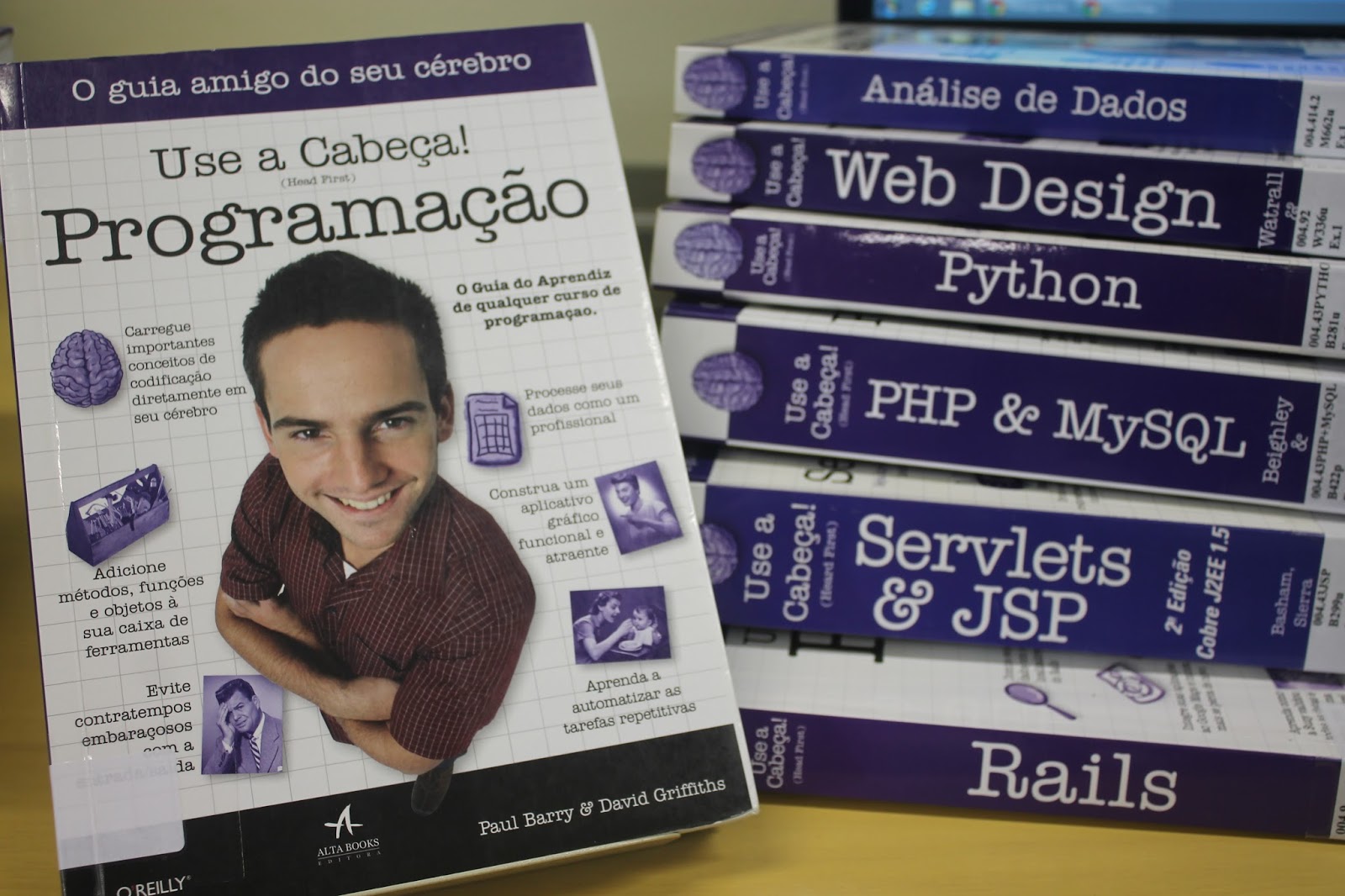 Coleção Use a cabeça ~ Biblioteca SENAI Florianópolis