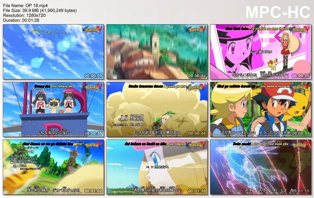 Pocket Monsters Vietsub: Pokemon XY Opening