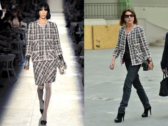 Princess Caroline in Chanel - Fall/Winter 2013
