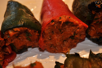 My Hawaiian Home: Basque Peppers stuffed with Crab