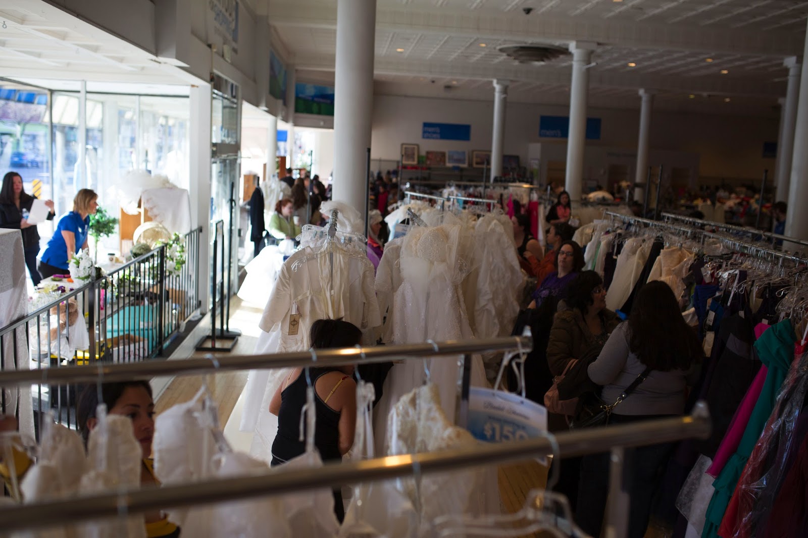 All My Great Ideas Are Really From Pinterest: Goodwill's Bridal Showcase