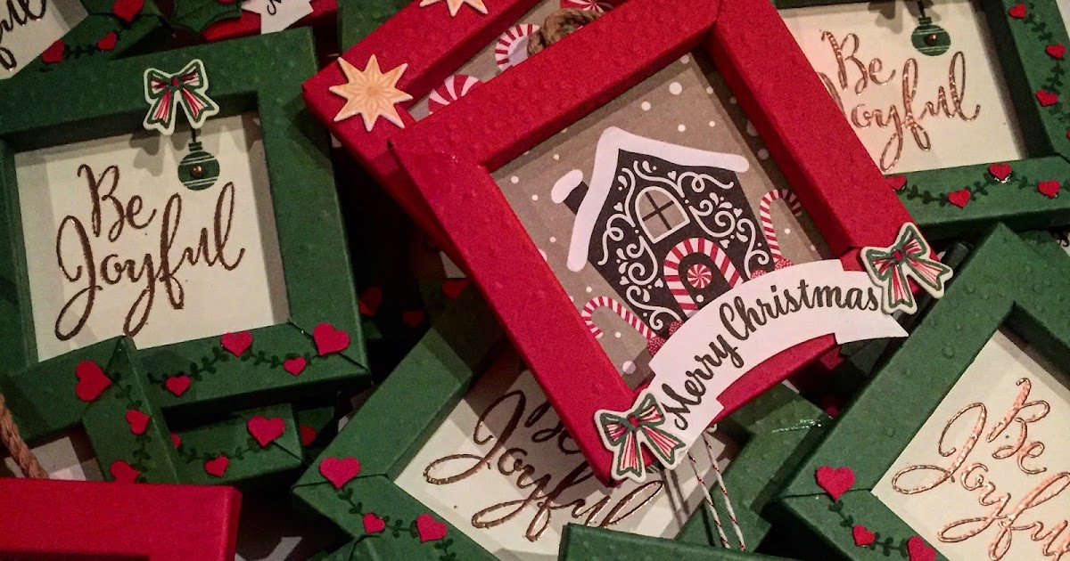 Craft-O-Logy: Tutorial: Christmas Picture Frame Ornament