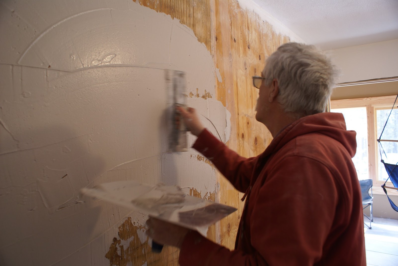 Vern's Michi: Plaster - first attempt
